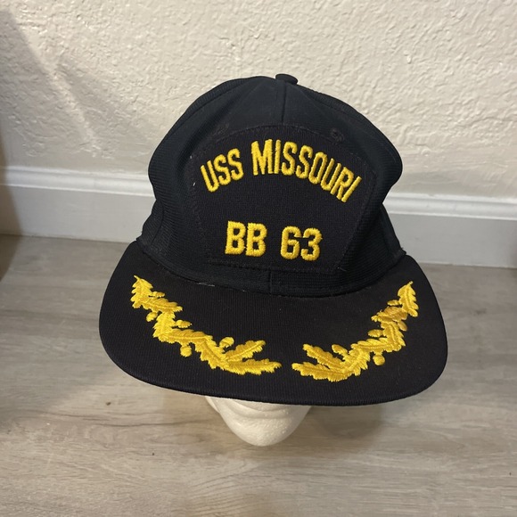 New Era | Accessories | Uss Missouri Bb 63 Scrambled Eggs Snapback Hat ...